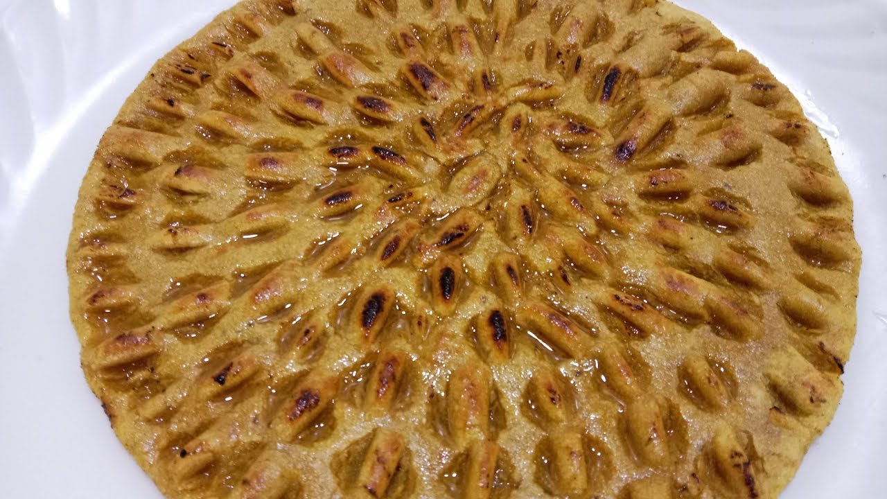 राजस्थानी खोबा रोटी, Khooba Roti Recipe, How to make Khoba Roti Recipe ...