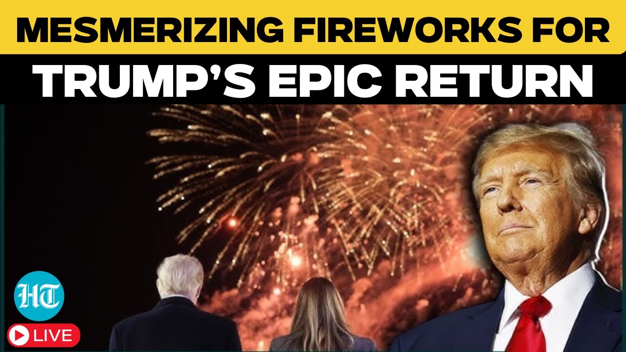 Donald Trump Inauguration LIVE: Fireworks Over Washington DC Ahead of ...