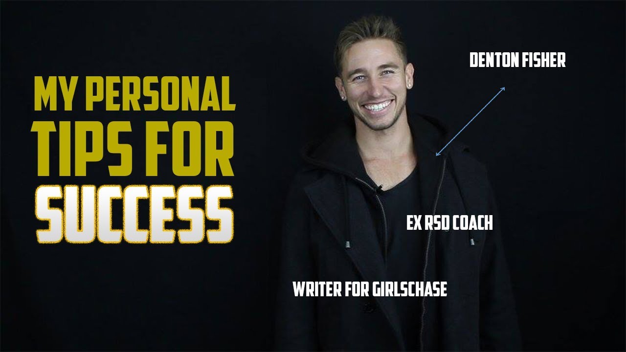 My Personal Tips For Success - YouTube