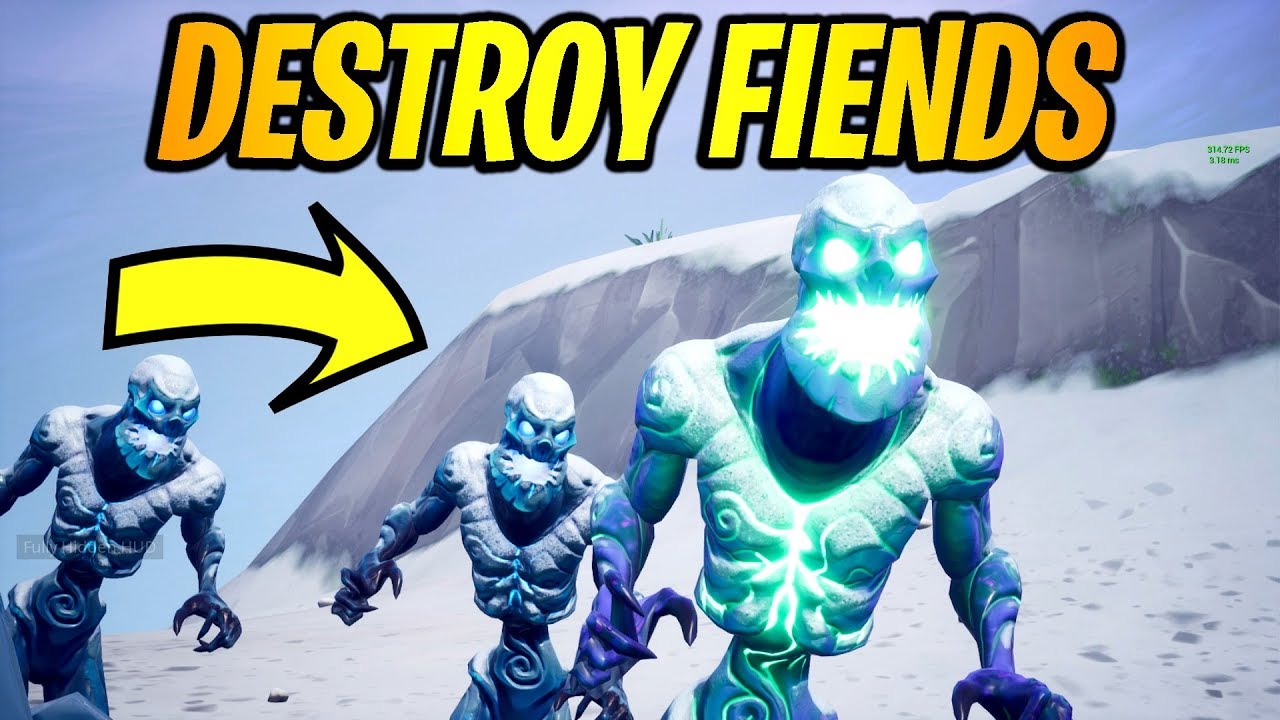Destroy Ice Fiends! Ice Storm Challenges Season 7! - YouTube