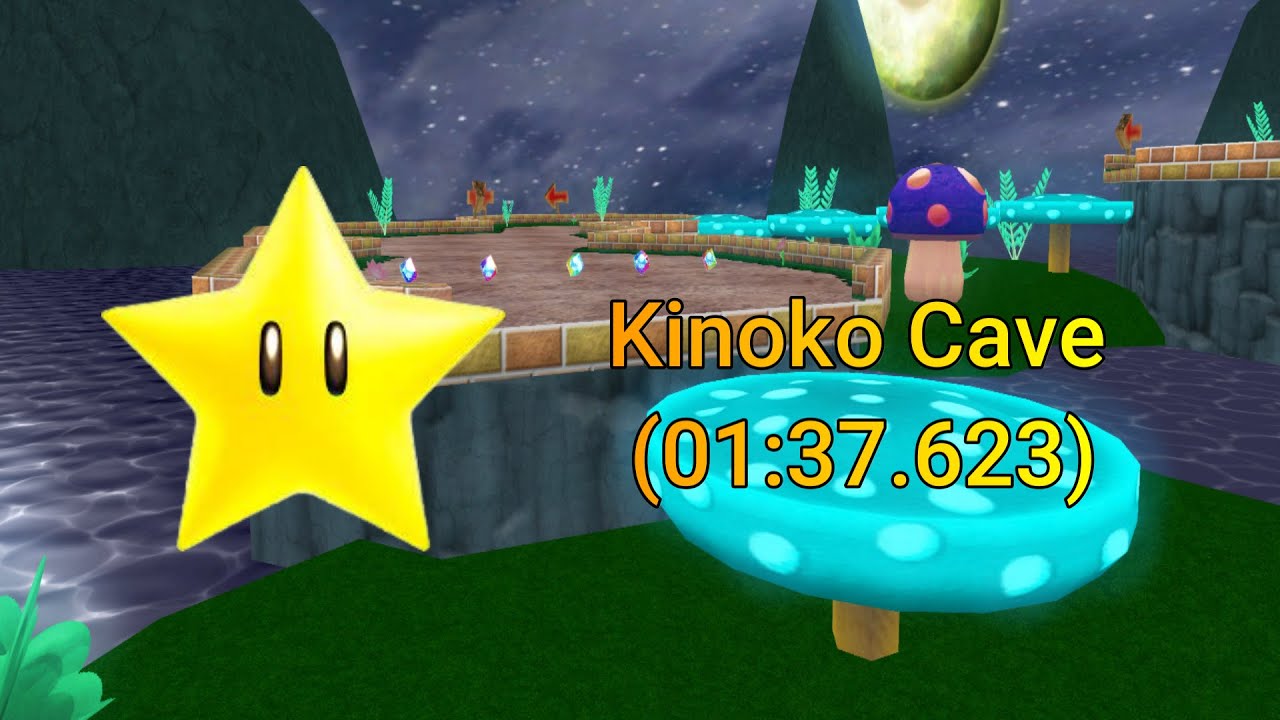 Mario Kart Wii CTGP - Kinoko Cave (Gold Star) (01:37.623) - YouTube