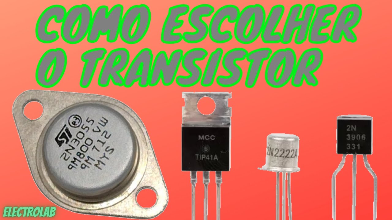 Qual transistor equivalente devo escolher? Qual o transistor correto ...