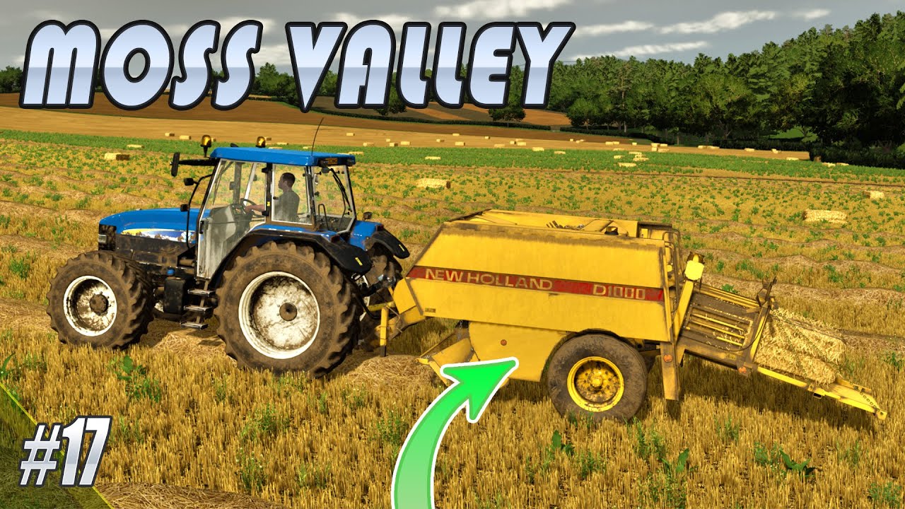 I'm making MORE Bales?!? | Moss Valley (FS22 Saving The Farm) - YouTube