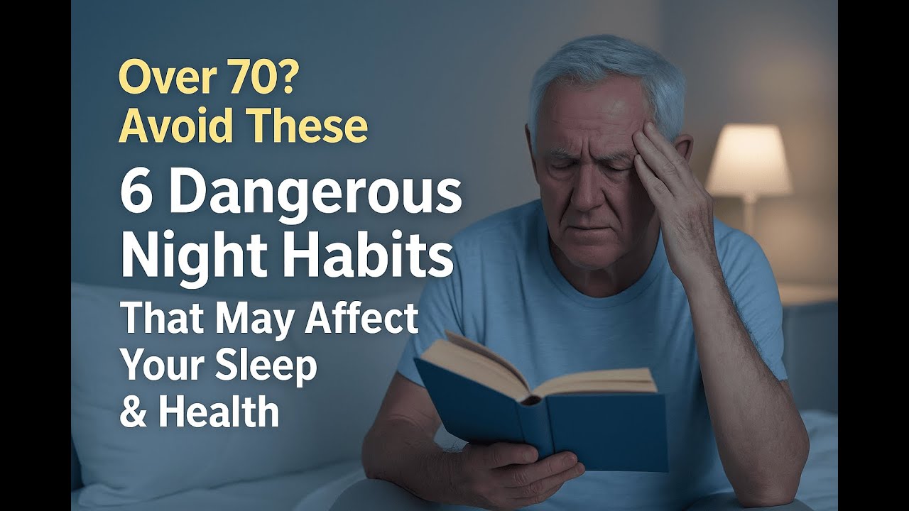 Over 70? Avoid These 6 Dangerous Night Habits That May Affect Your ...