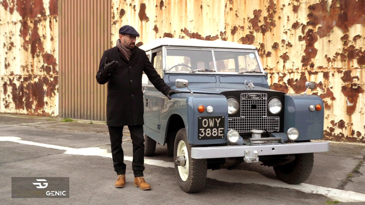 Electrogenic Electric Land Rover conversion - the process. - YouTube