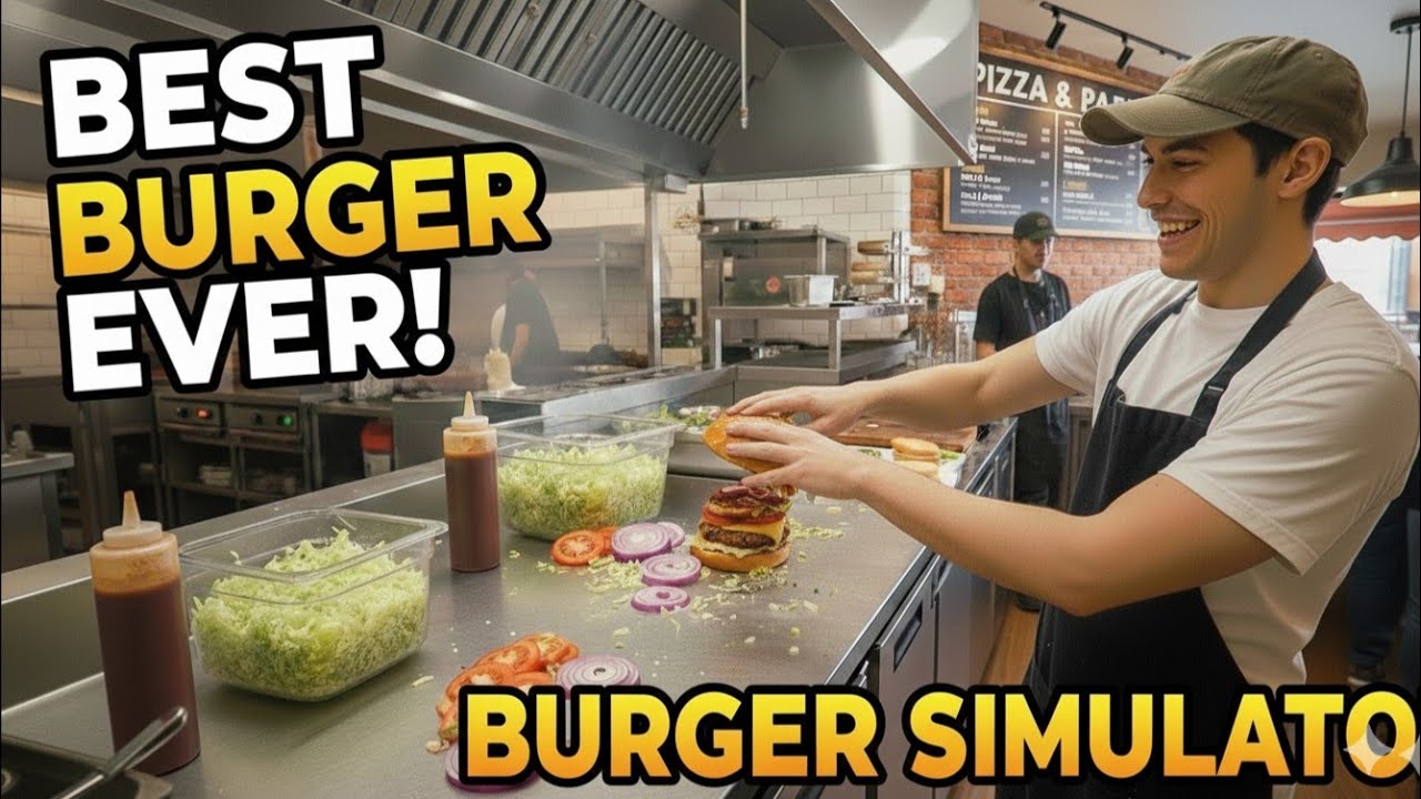 New Burger Shop | Burger Simulator #1 - YouTube
