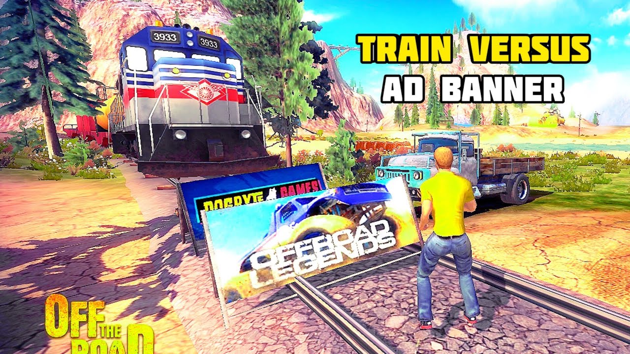TRAIN VERSUS OFF ROAD LEGENDS BANNER | OFF THE ROAD OPEN WORLD DRIVING ...