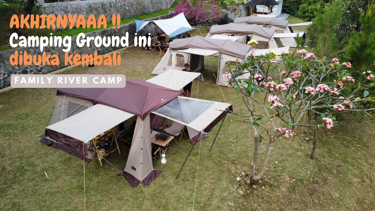 Camping Ground Terbaik di Megamendung | Green River Camp - YouTube