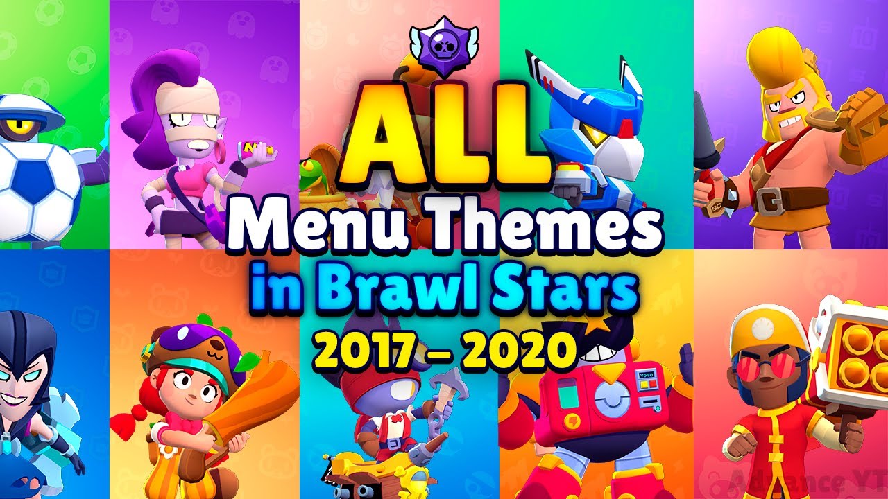 *ALL* Menu Themes Brawl Stars (December 2018 - August 2020) - YouTube