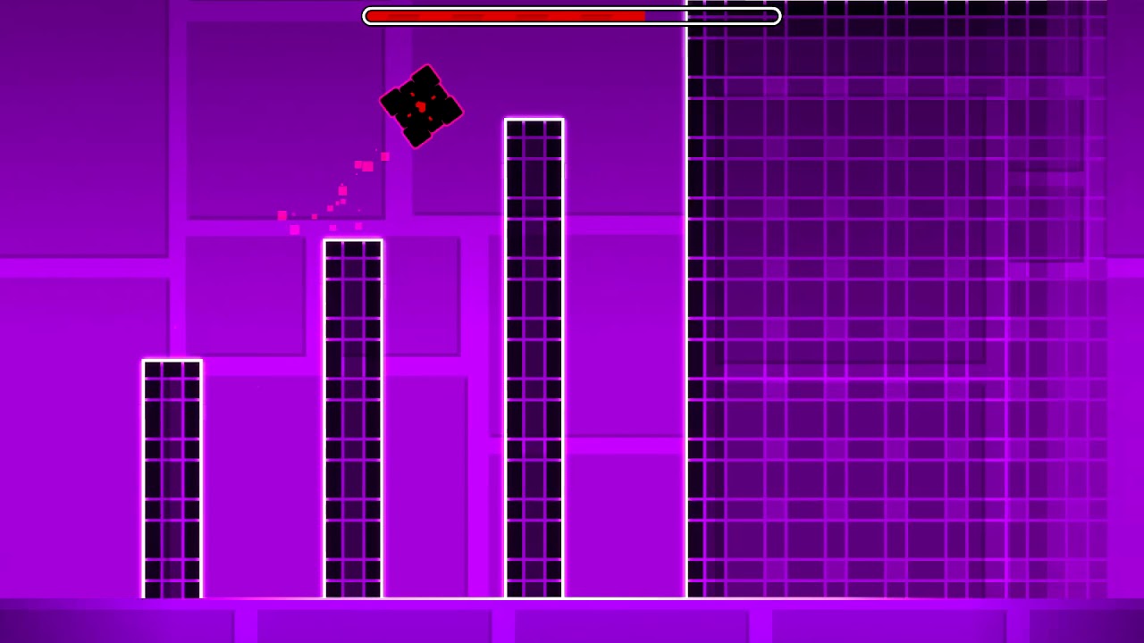 Geometry Dash - Mega Man 2 - Dr. Wily's Castle - YouTube