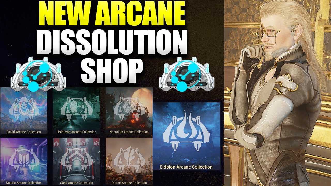 New Warframe Arcane Dissolution Shop Is Game Changing! Arcane Energize ...