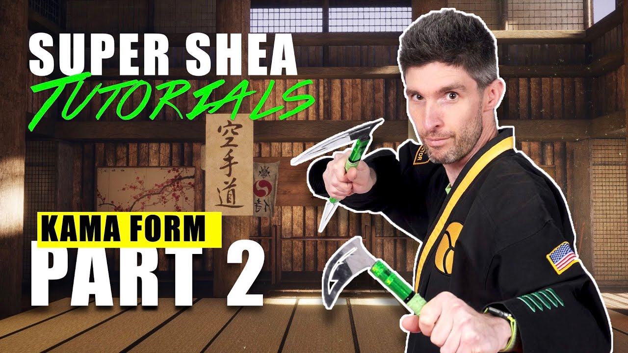 Learn A Martial Arts/Karate Kama Form In 5 Minutes Pt 2 - YouTube