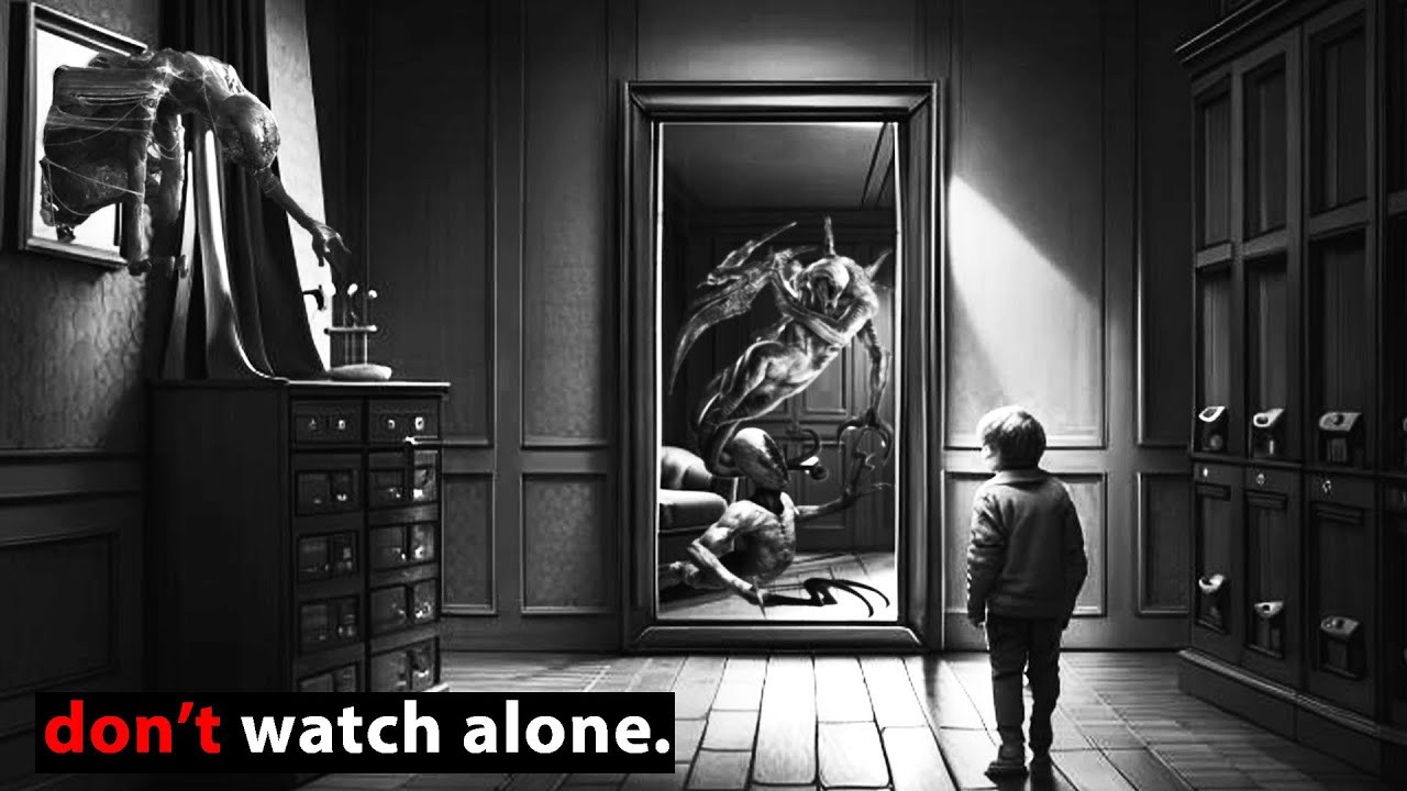OUTSIDE THE DOOR IS THE BASEMENT, AND THERE'S, UH. Horror stories ...