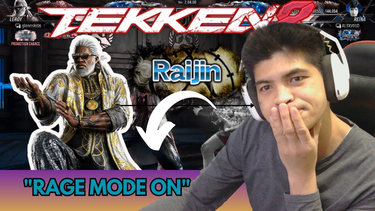 From Fujin to Raijin! | Tekken 8 Ranked Grind (Leroy – Blue Rank Climb ...