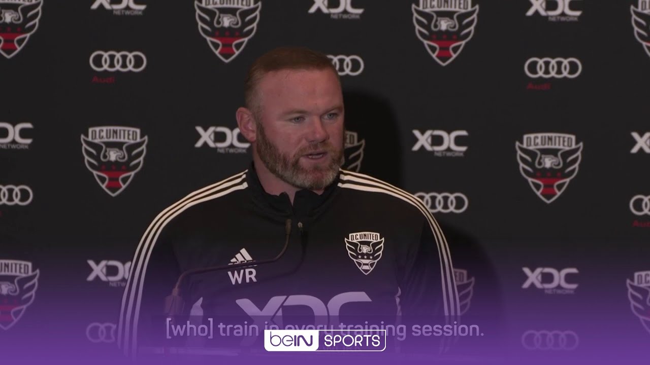 New DC United head coach Rooney plays down Suarez rumours - YouTube