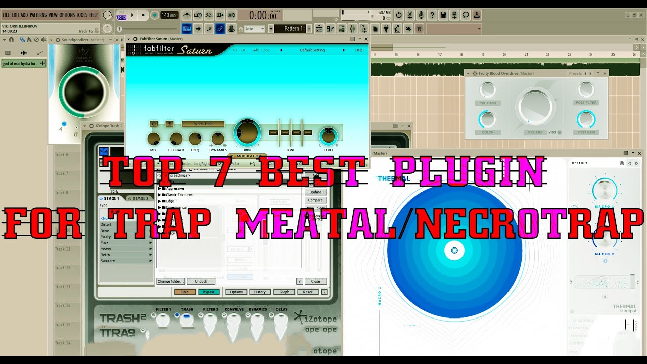 TOP 7 BEST PLUGINS FOR TRAP METAL/NECROTRAP(FOR BEGINNERS) #flstudio ...