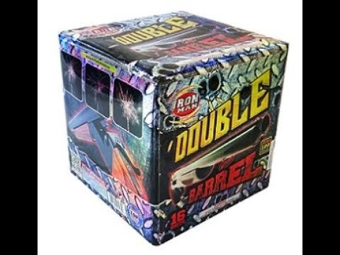Double Barrel - 500 Gram - Iron Man Fireworks - YouTube