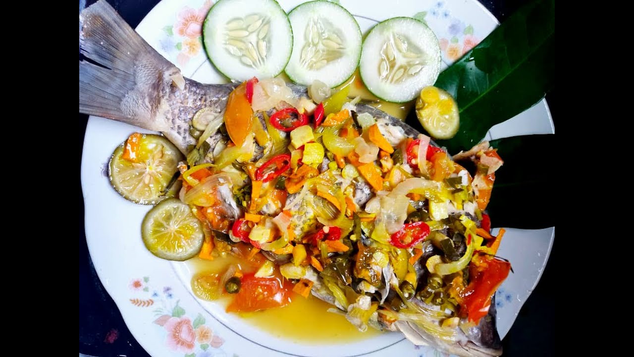 STIM IKAN TAMBAK/Tambak steam fish - YouTube
