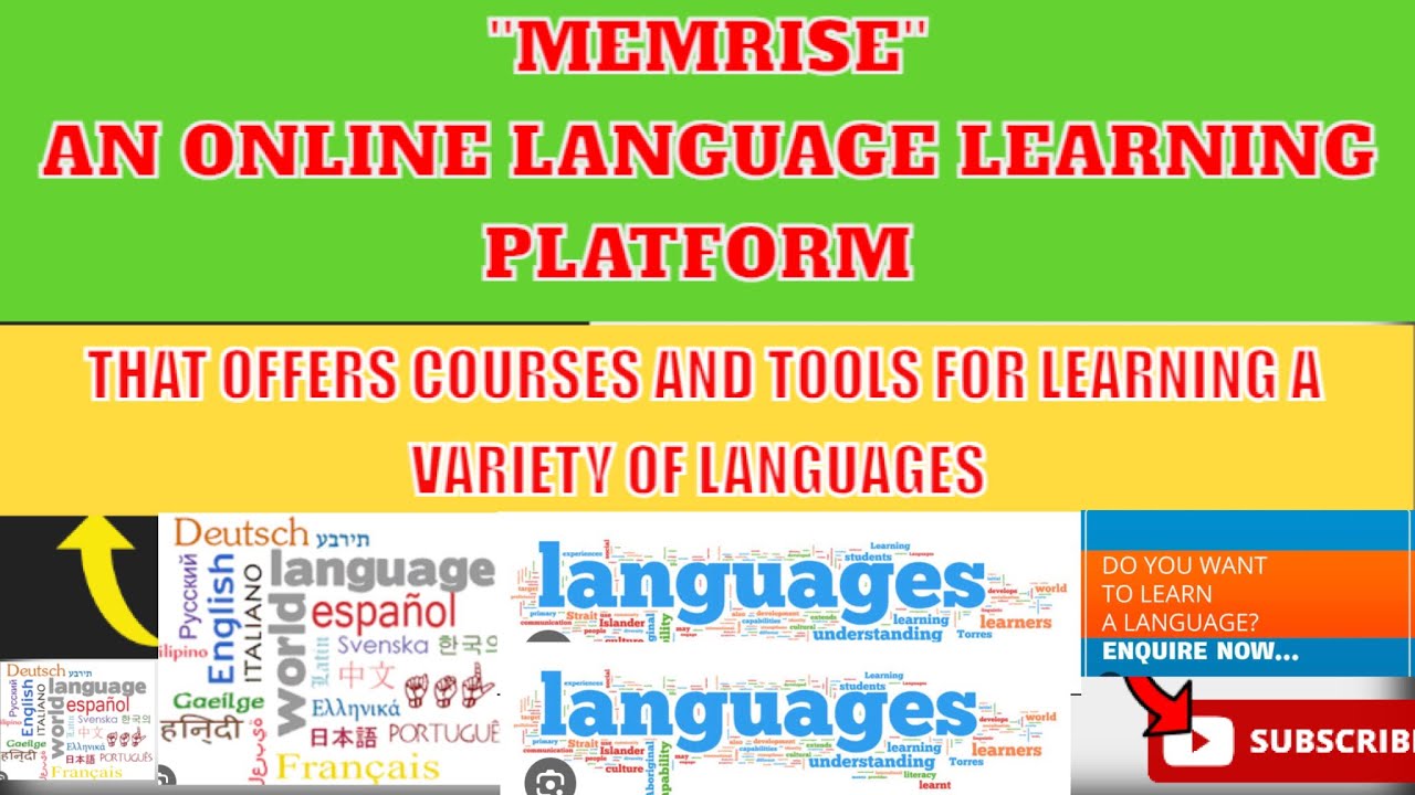 Memrise | an online language learning platform | - YouTube