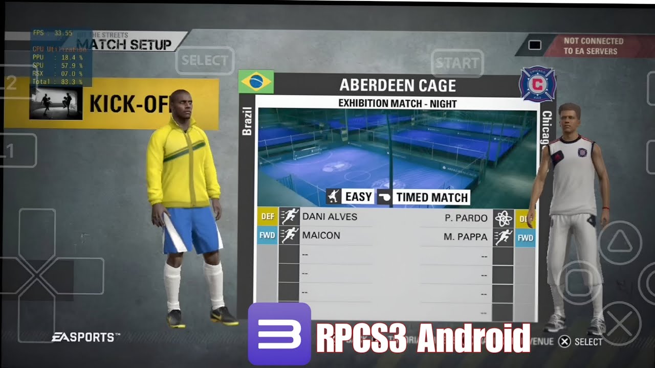 FIFA Street | RPCS3 Android | Snapdragon 865 - YouTube
