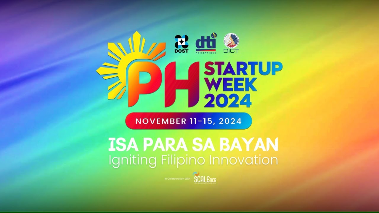 Philippine Startup Week 2024 | Day 1 - Morning Session - YouTube