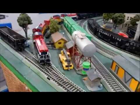 Shawmut Line HO Layout - YouTube