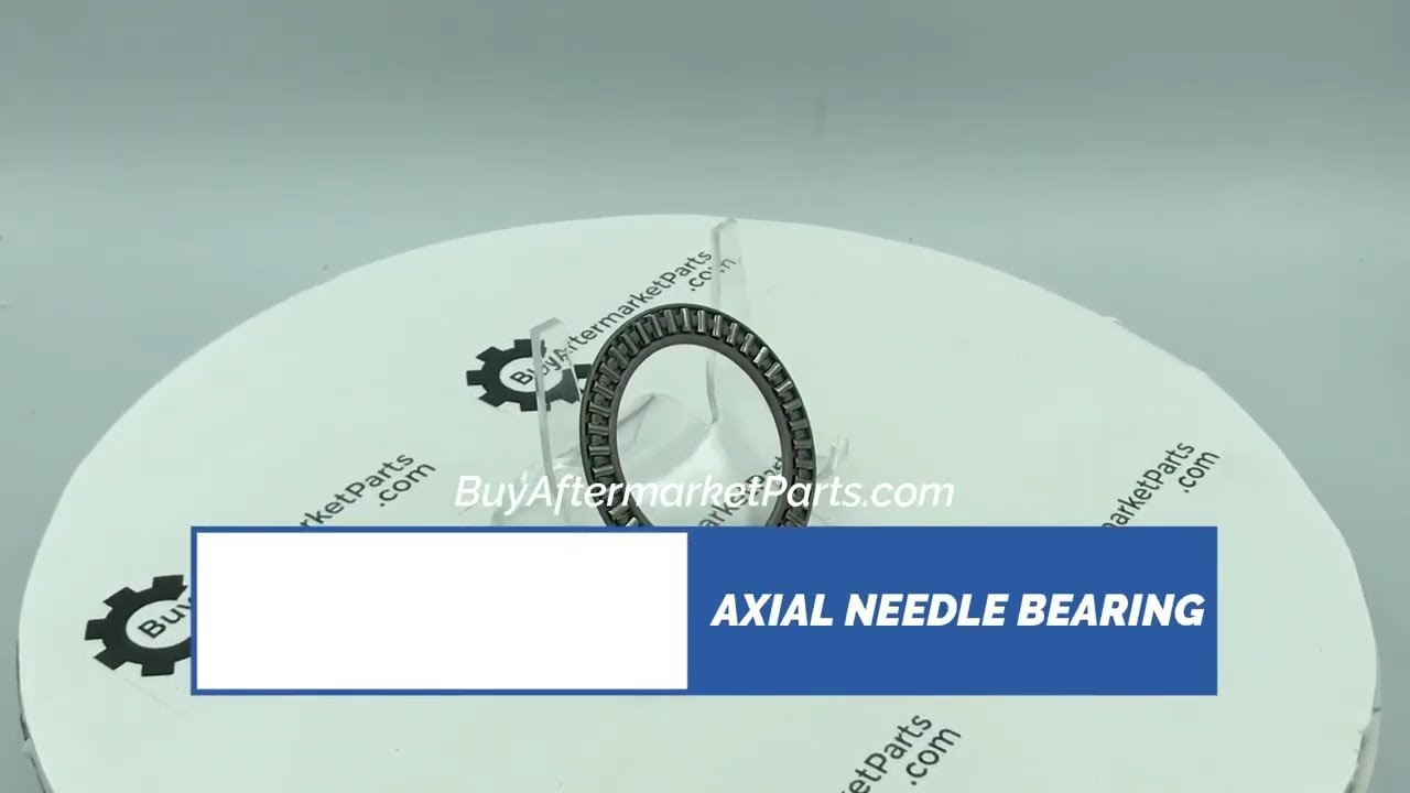 AXIAL NEEDLE BEARING - YouTube