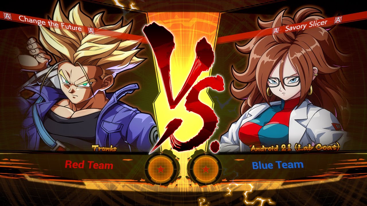 Trunks (SS1) VS Android 21 (Lab Coat) | Dragon Ball FighterZ | XBOX ...