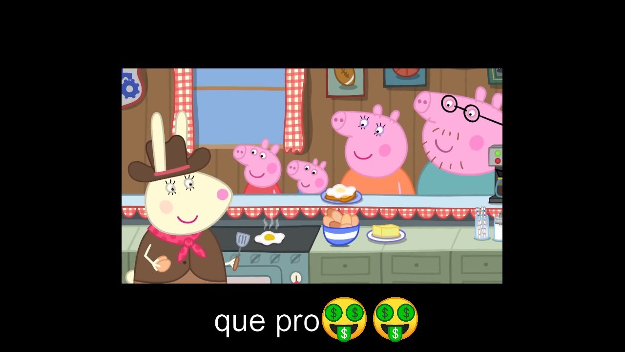 que pro 🤑🤑🤑- peppa pig momento xd - YouTube