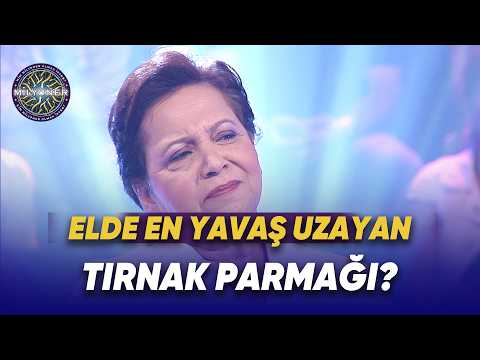 Elde, en yavaş uzayan parmak tırnağı hangisidir? | Kim Milyoner Olmak İster? 3. Bölüm ARŞİV