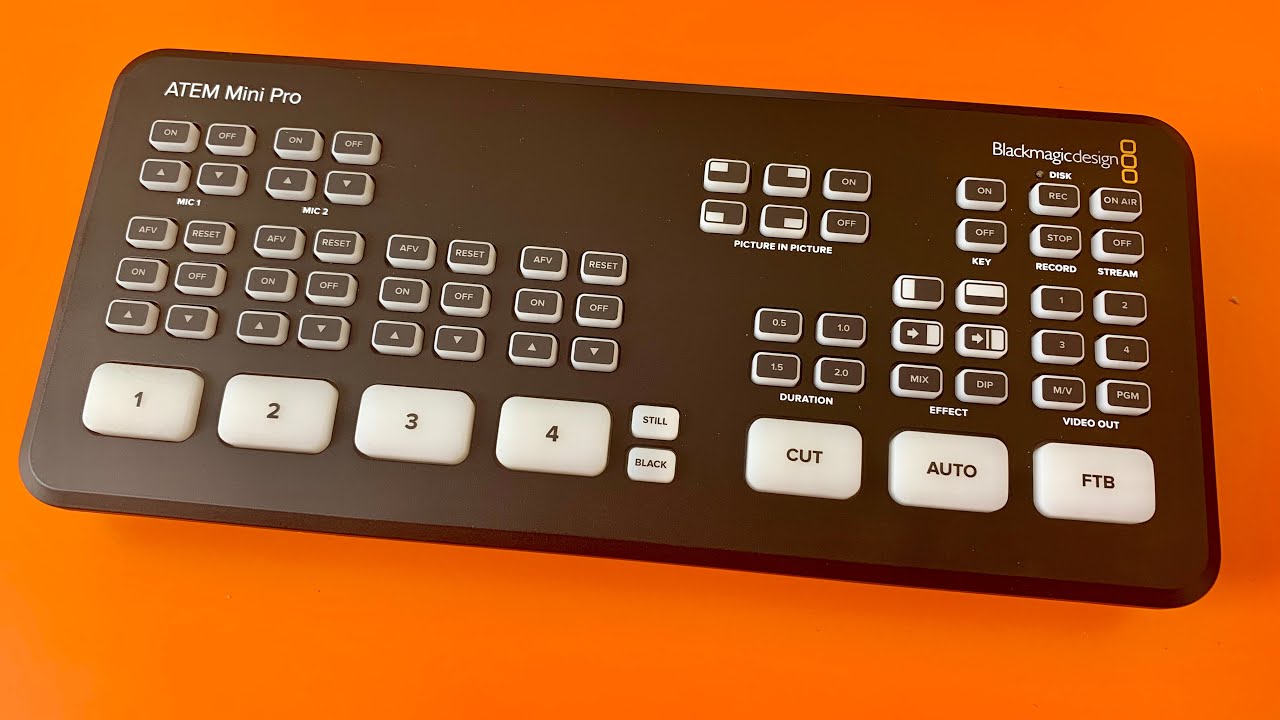 Blackmagic Atem Mini Pro // Unboxing and first impressions - YouTube