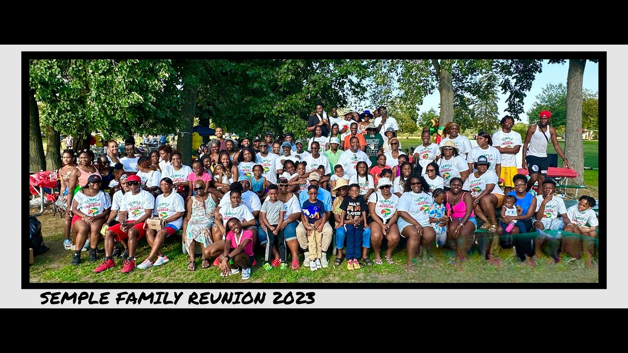 Semple Family Reunion 2023 🇬🇾 - YouTube