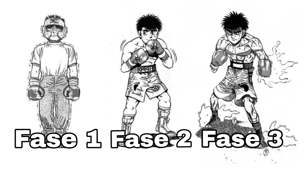 La evolución y Caída de ippo en Hajime no ippo Anime y manga (Parte 1/2 ...