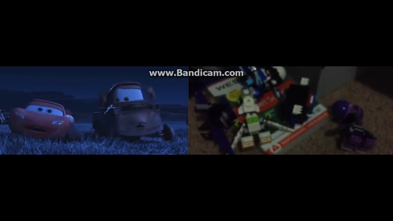 Cars And Cars Remake Version Comparisons - Tractor Tipping - YouTube