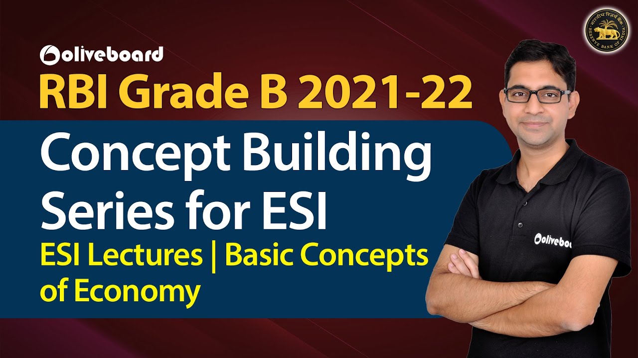 Concept Building Series for ESI | ESI Lectures for RBI Grade B 2022 ...