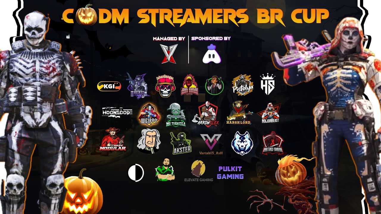 CODMOBILE - CoDM Streamers Battle Royale Cup !! Call of Duty Mobile 1st ...