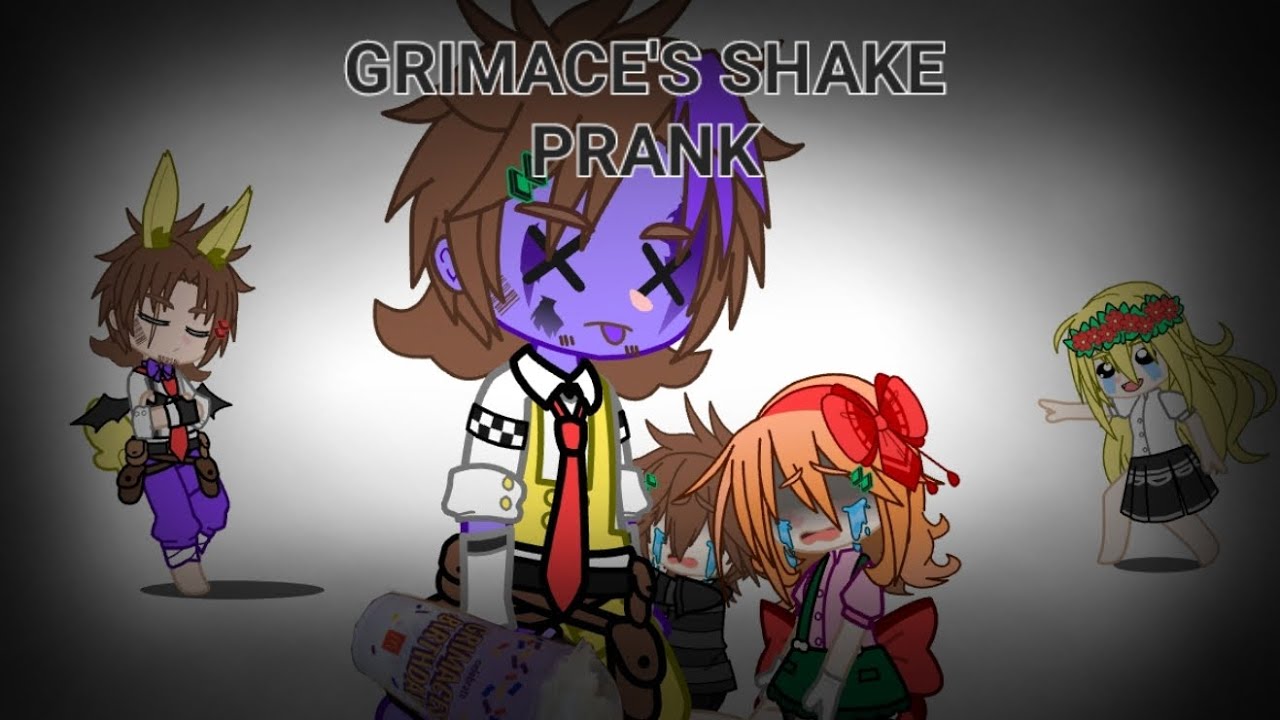 GRIMACE'S SHAKE PRANK MEME //GCMM// I JUST MADE THIS MEME - YouTube