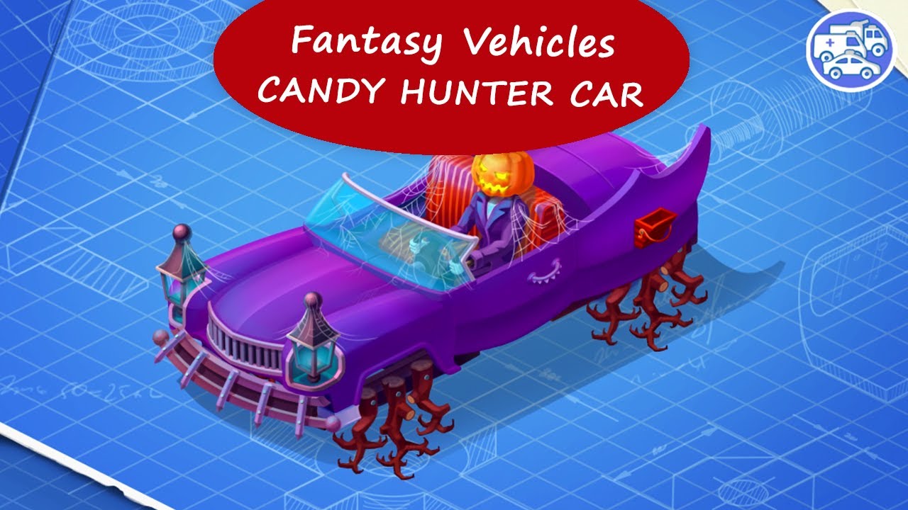 Fantasy Vehicles #2 - How Does a Candy Hunter Car Work? | GoKids! Games ...