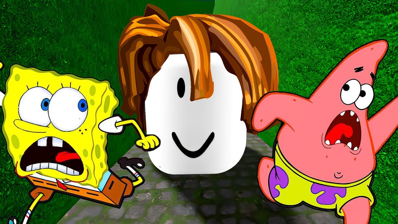 Spongebob Escapes ROBLOX HEAD! - YouTube
