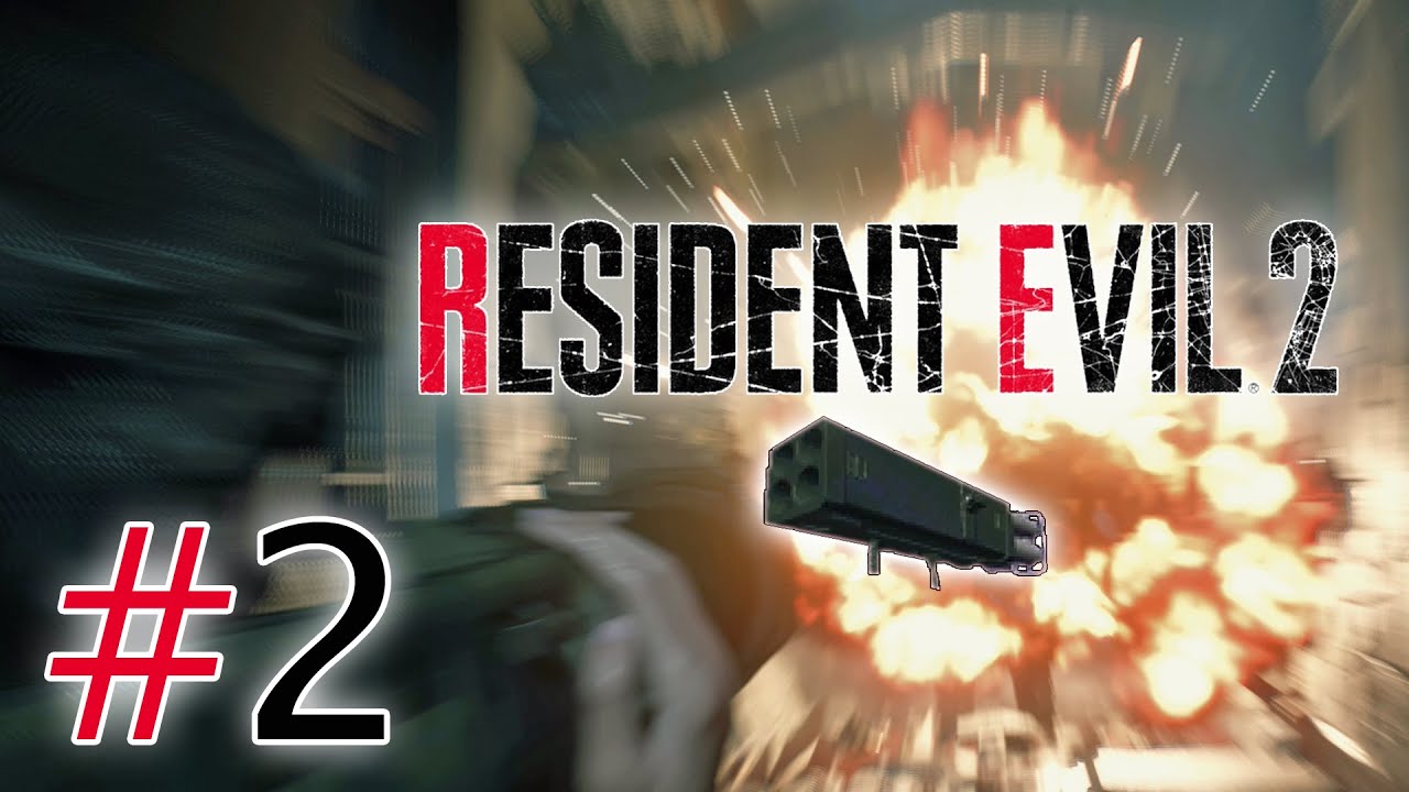 Resident Evil 2 Remake - Claire A w/Rocket Launcher #2 - YouTube