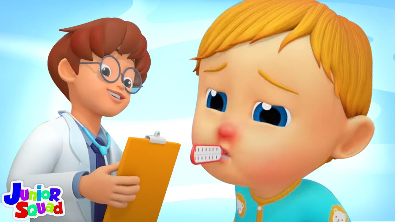 Doctor Check Up Song, Cartoon Video & Kids Rhyme by Junior Squad - YouTube