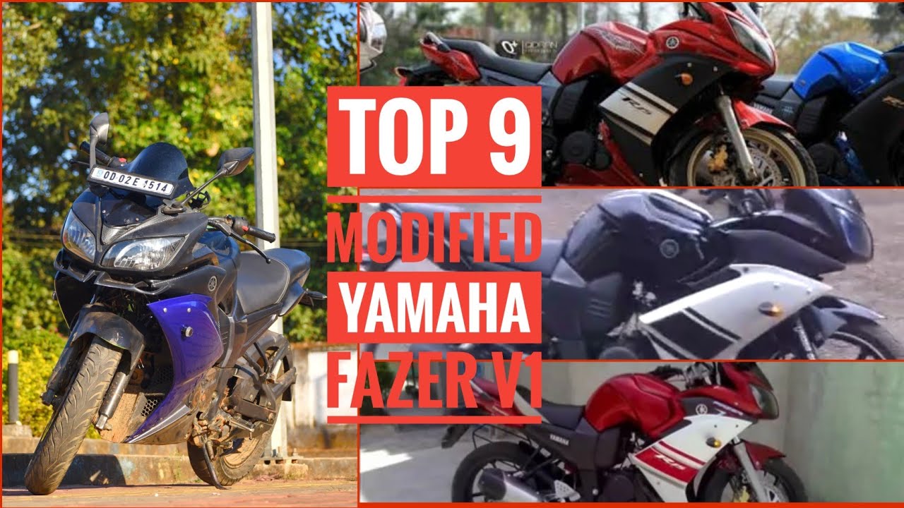 Top 9 modified Yamaha Fazer V1 #youtubevideo #viralvideo - YouTube