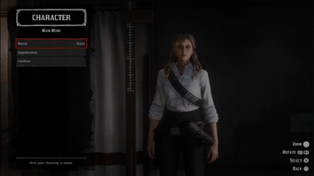 Red Dead Redemption female character creation - YouTube