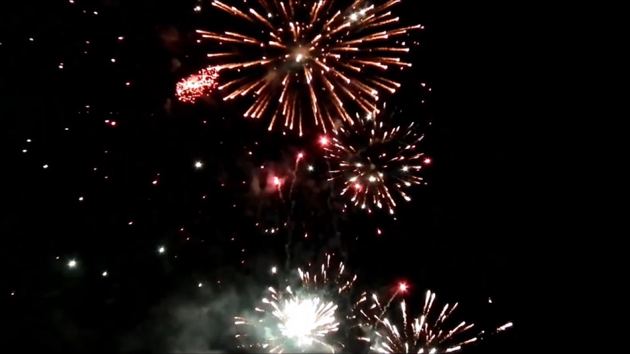Waterloo Bonfire Society fireworks 2016 - YouTube