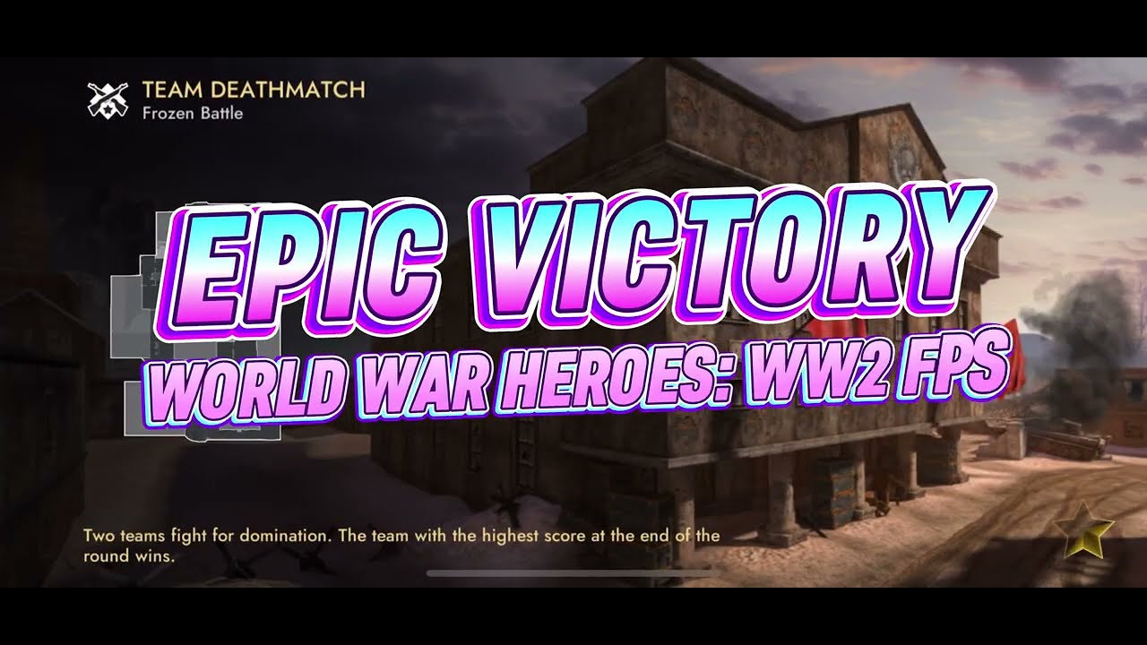 Epic Team Battle in World War Heroes: WW2 FPS PV – Can We Win? - YouTube