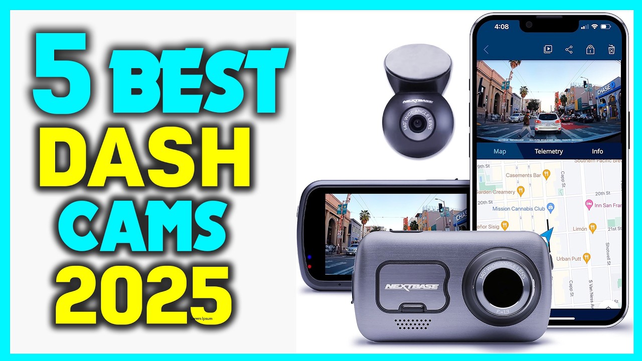 Top 5: Best Dash Cams of 2025 - Best Dash Cam For Car - YouTube