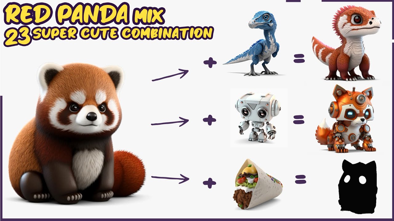 all RED PANDA combo! fusion Animash gameplay, divine and legendary ...
