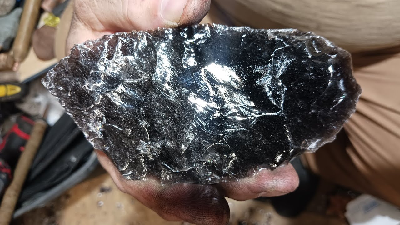 Natural tools (ABO) spalling/bifacing bubble obsidian. #obsidian # ...