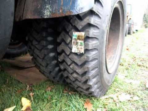 Dodge C800 Gets new rear tires, Take 5, New OLD STOCK 9.0 - 20 - YouTube