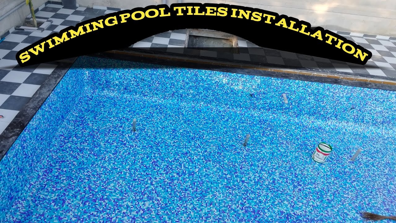 How to Lay swimming pool Tiles ? Perfect way of swimming pool Tiles ...